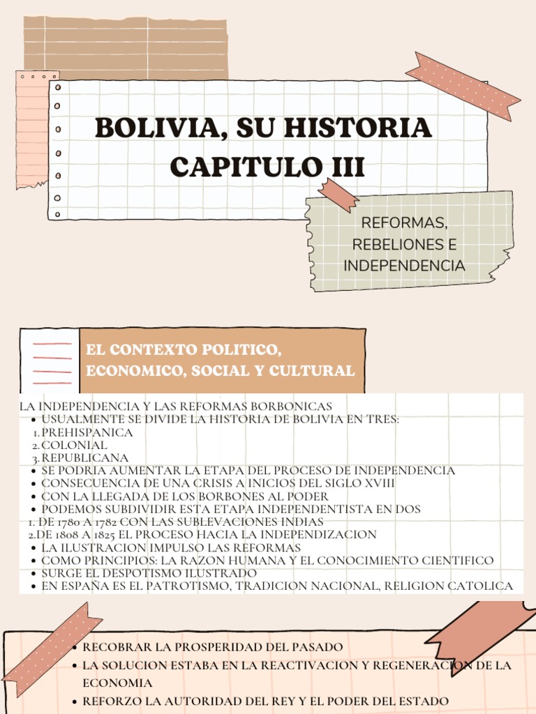 Bolivia, Su Historia Capitulo Iii-1 | PDF | Colonización española de ...