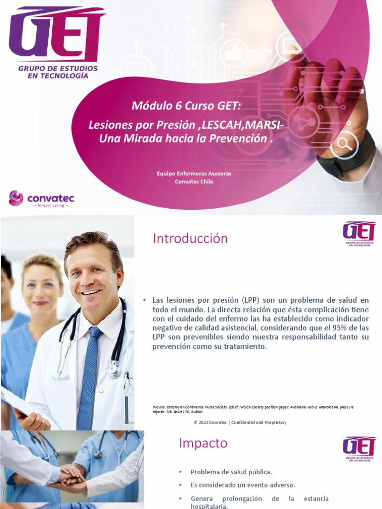 Módulo 6 Get Heridas 2022 LPP, Marsi, Dai | PDF | Heces | Medicina CLINICA