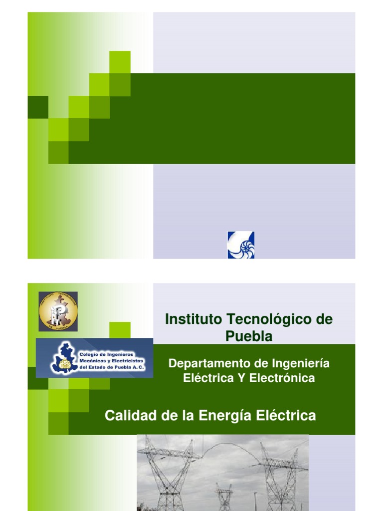 2 Indices de Calidad | PDF | Ingenieria Eléctrica | Cantidades fisicas