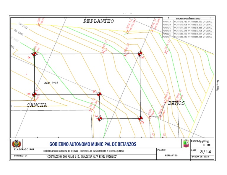 Planos Replanteo | PDF