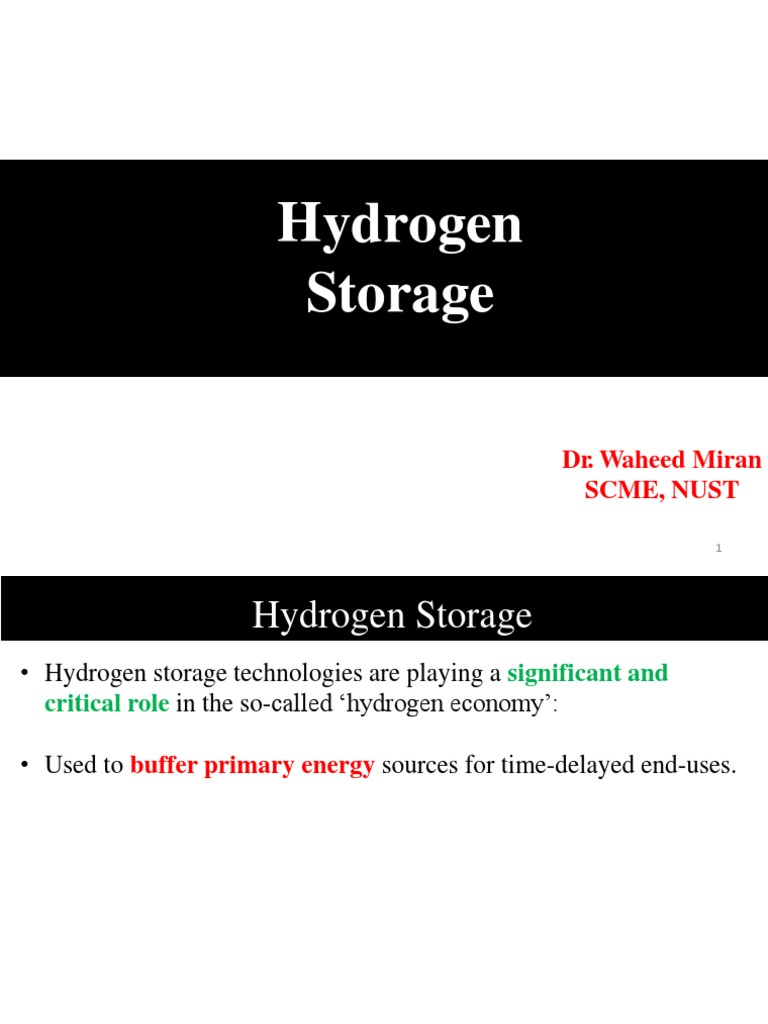 Hydrogen Storage | PDF | Hydrogen | Hydride