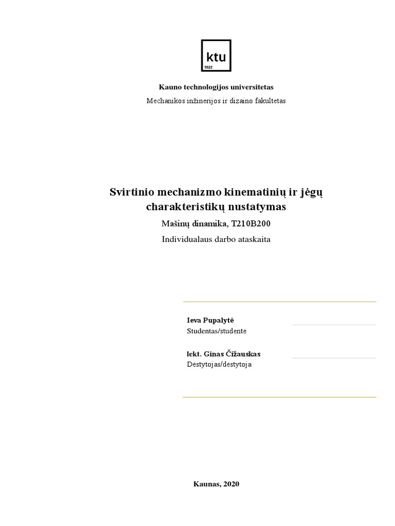 Individualus Darbas NR 1 3 | PDF