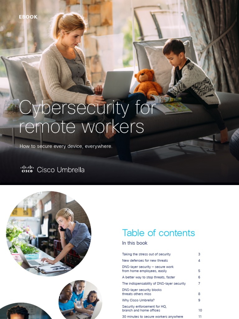 Cybersecurity For Remote Workers How To Secure Every Device Everywhere | PDF