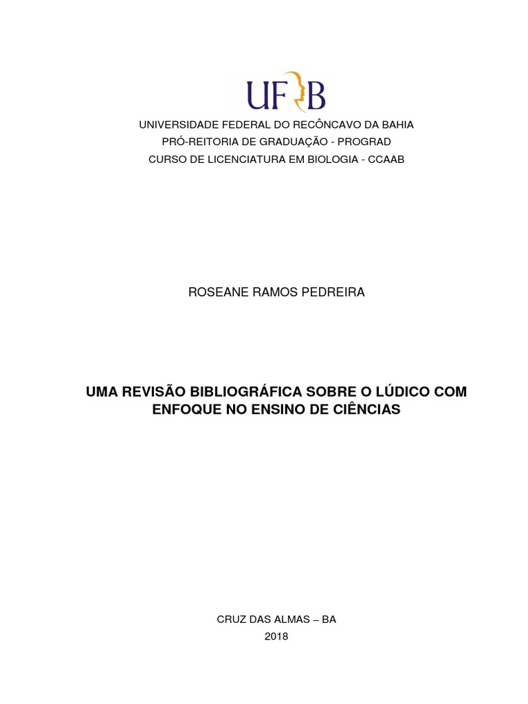 TCC Final - Biblioteca 2 PDF | PDF | Aprendizado | Pedagogia