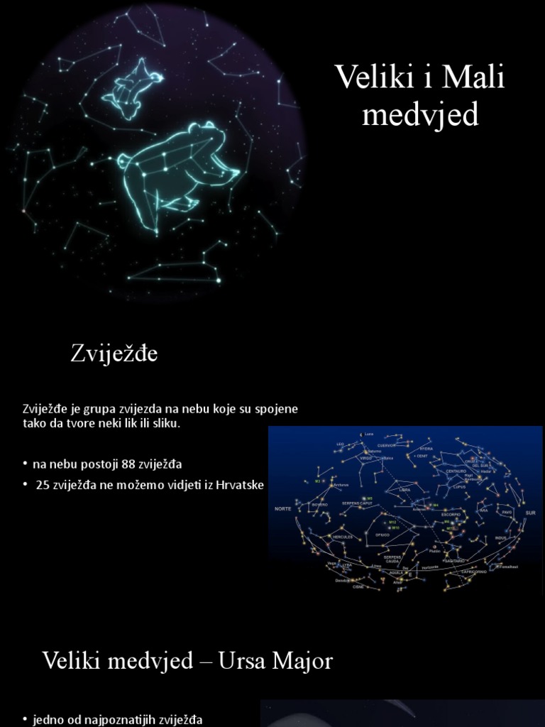 Zviježđe - Veliki I Mali Medvjed | PDF