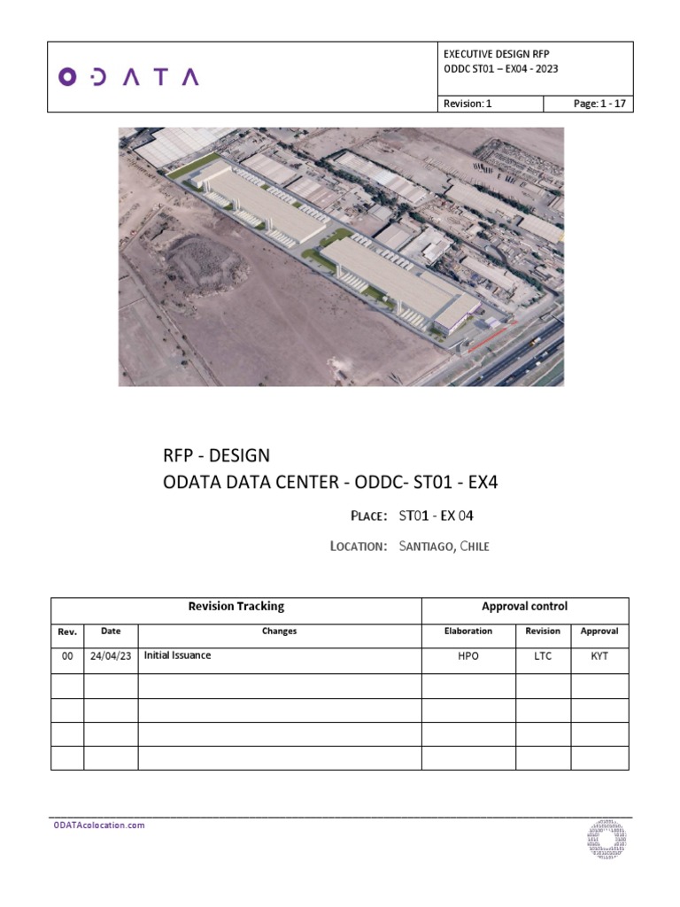 ODATA ST01 EX4 Data Center RFP | PDF | Request For Proposal ...