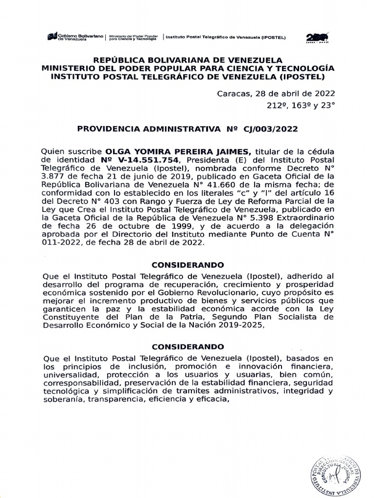 Tarifa Mayo 2022 | PDF | Venezuela