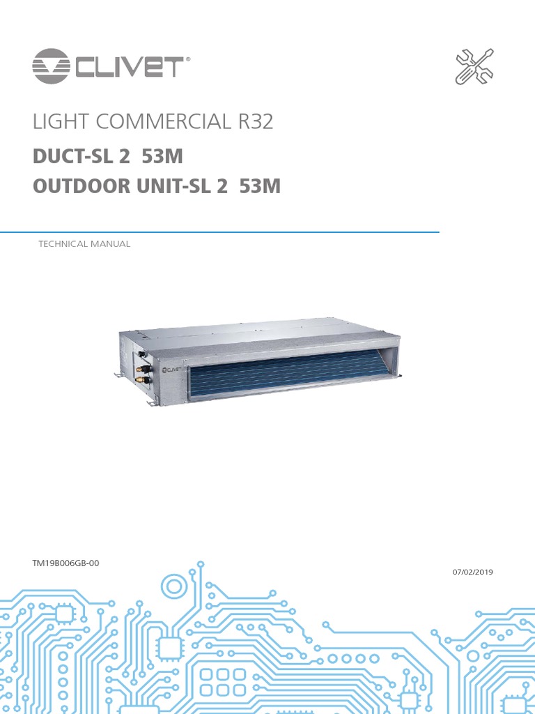Technische Manual DUCT SL2 53M | PDF | Pipe (Fluid Conveyance) | Duct (Flow)