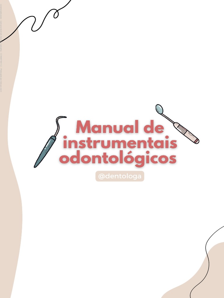 Manual de Instrumentais Odontológicos | PDF | Materiais