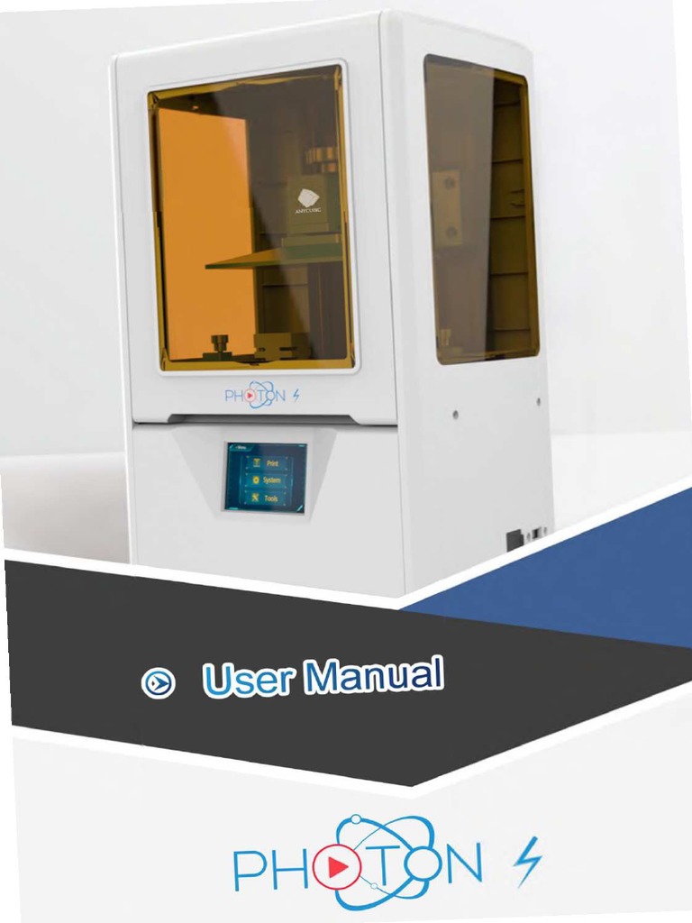 Anycubic Photon S | PDF | 3 D Printing | Icon (Computing)