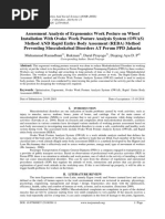 OWAS Posture Assessment Overview | PDF | Anatomical Terms Of Motion