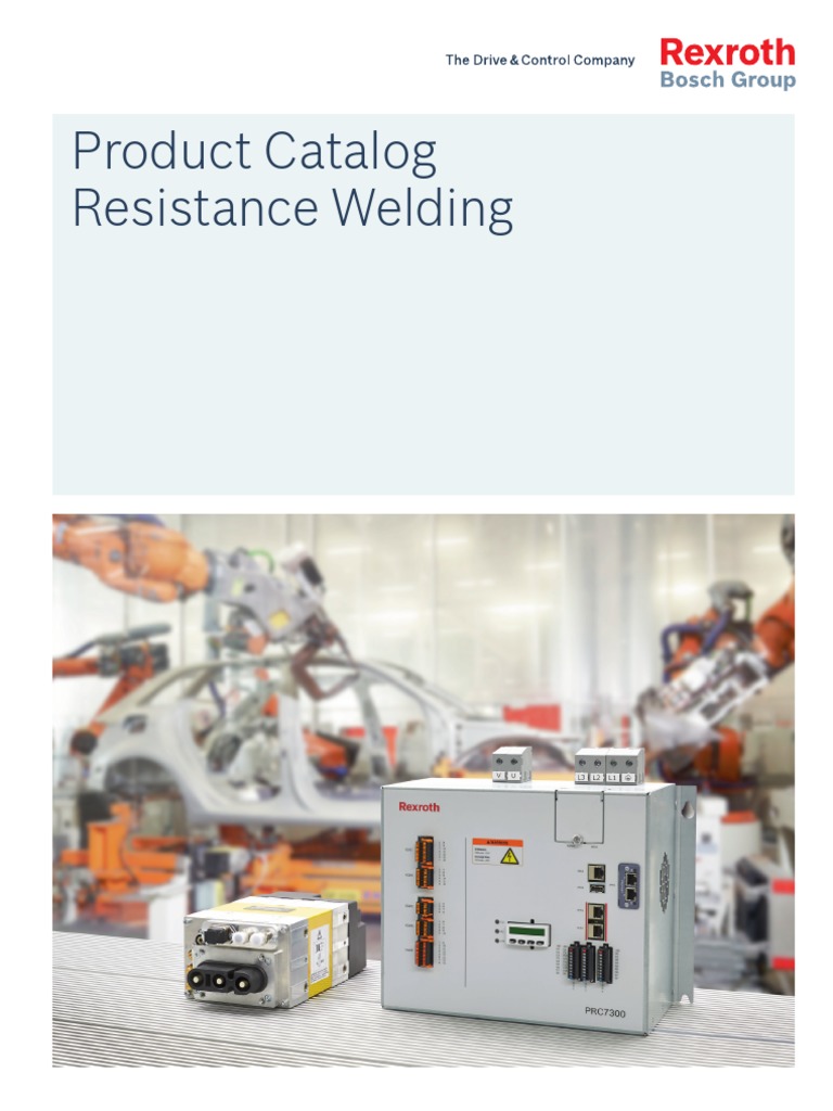 Bosch Rexroth Resistance Welding Catalog | PDF | Power Inverter | Rectifier