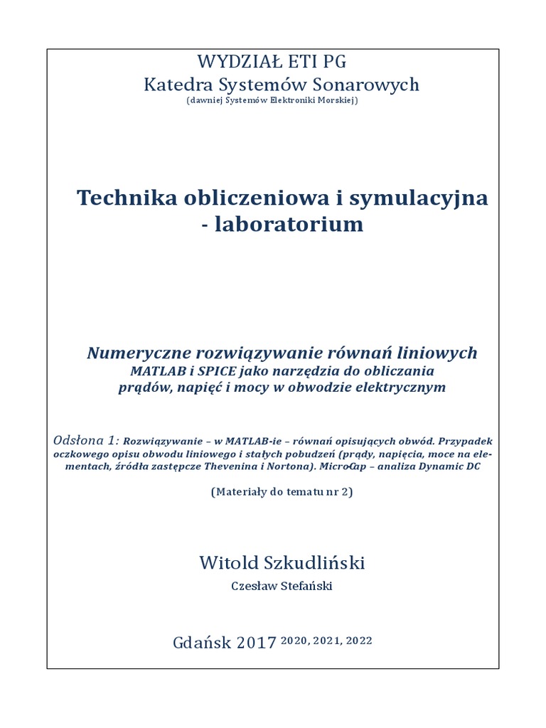 Instr Cw2 2022CS | PDF