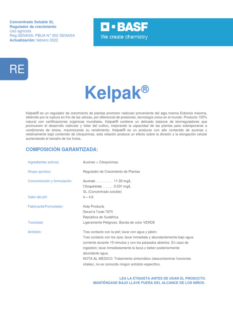 PE - Ficha Técnica - Kelpak® | PDF | Agua