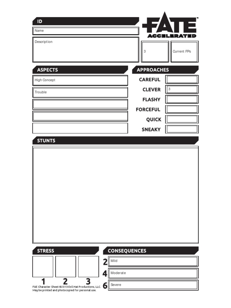 Fillable-Fate-Accelerated-Character-Sheet | PDF