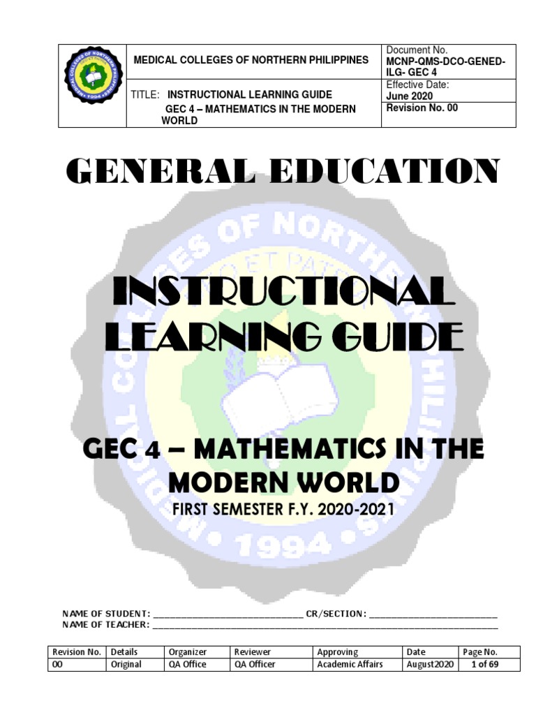 Ilg Mmw-Prelims. | PDF | Mathematics | Pattern