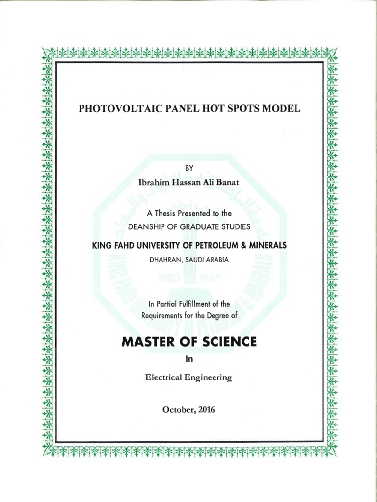 Master Thesis | PDF