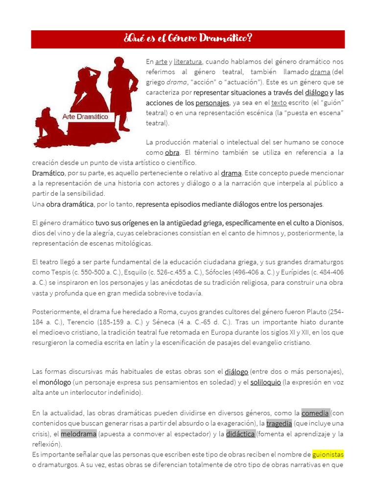 Arte Dramático | PDF | Teatro | Monólogo