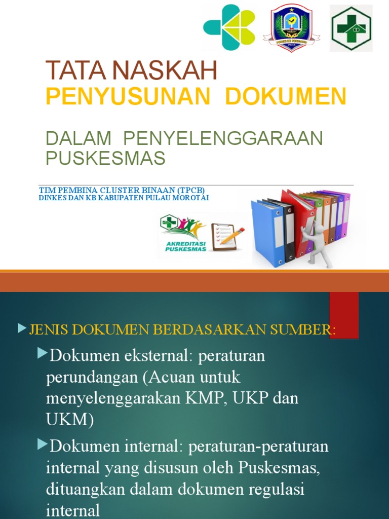TPCB - Penyusunan Dokumen Akreditasi Puskesmas | PDF | Bisnis
