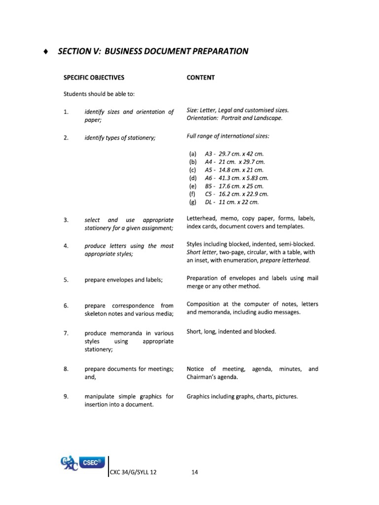 Section V Edpm Pdf