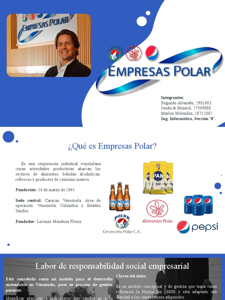 Empresas Polar: Historia y Responsabilidad Social | PDF | Calidad ...