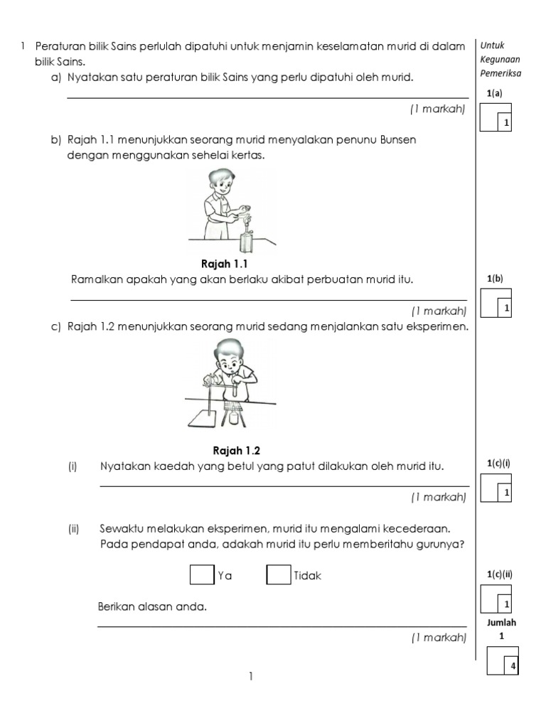 K2 Sains Tahun 5 | PDF