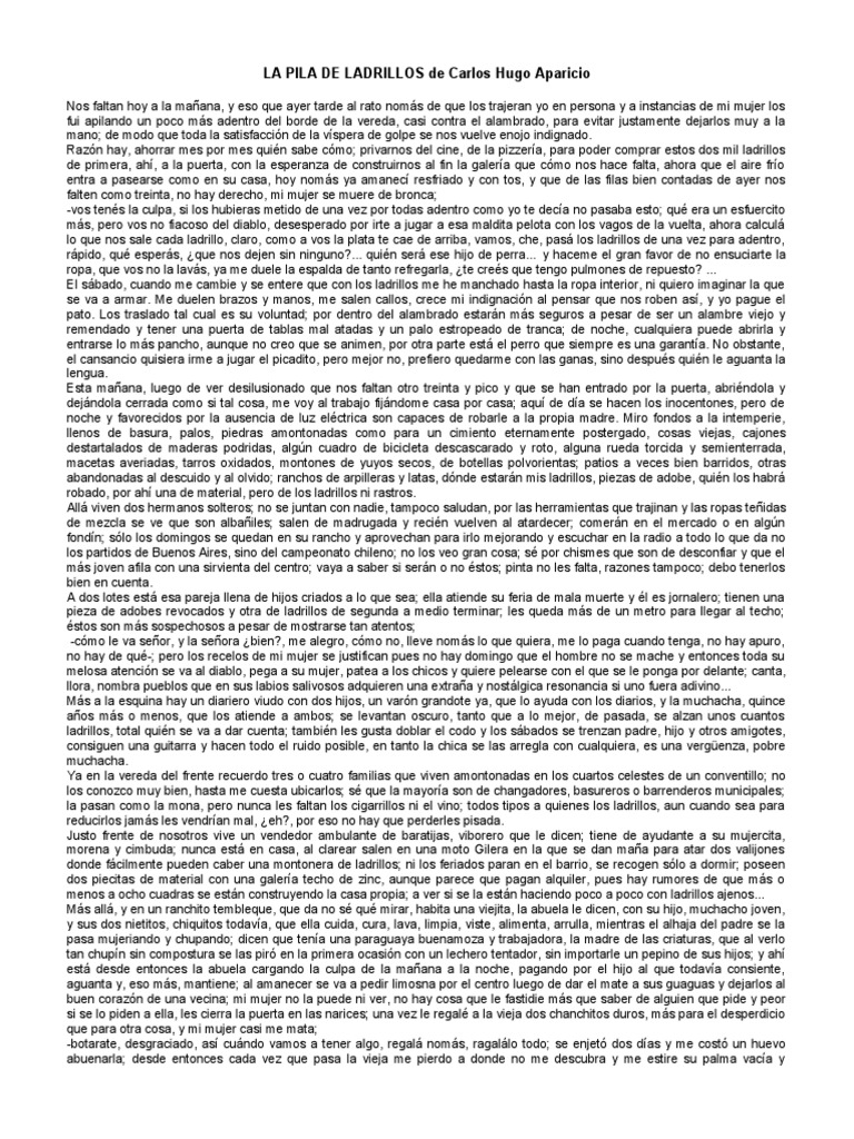 La Pila de Ladrillos | PDF