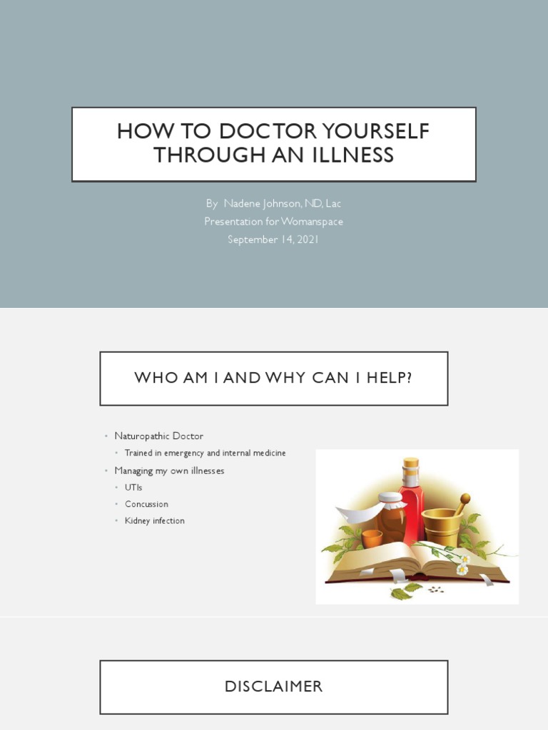 How to Doctor Yourself through an Illness | PDF