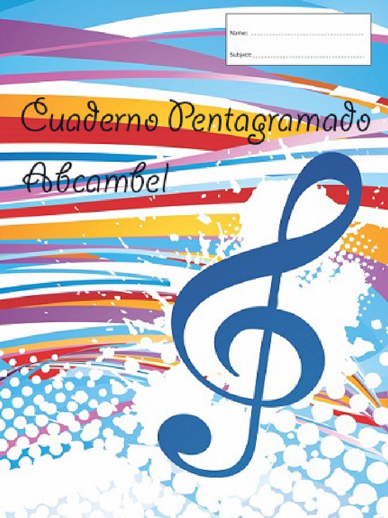 Cuaderno Pentagramado (2) - 1-34 | PDF