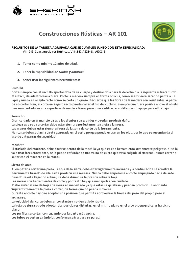 Construcciones Rústicas | PDF