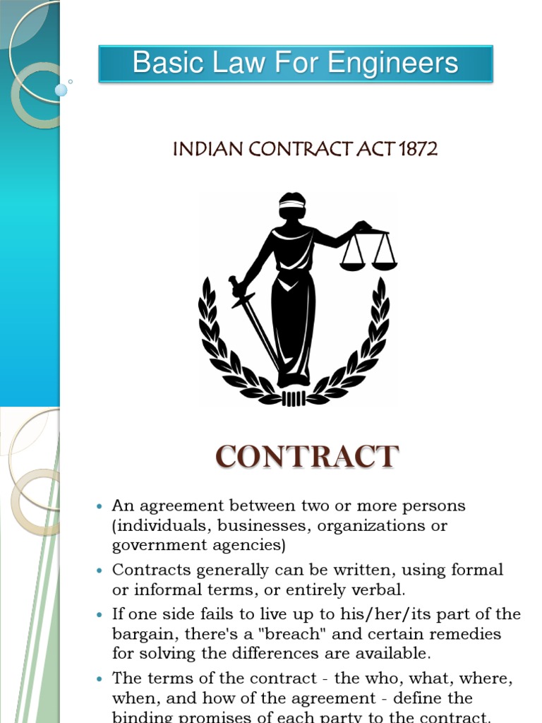 Basic Law For Engineers | PDF | Guarantee | Indemnity