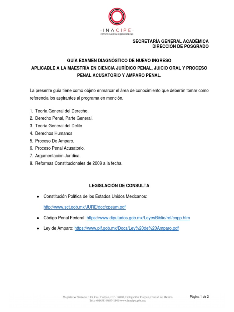 Guia Edni 6 Ciencia Juridico Penal Juicio Oral y Proceso Penal ...