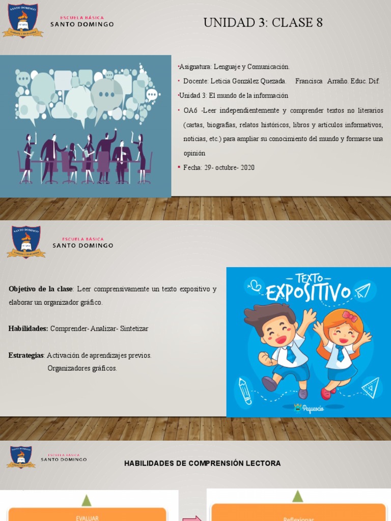 Comprensión Lectora y Organizadores Gráficos | PDF | Planetas | Sistema ...