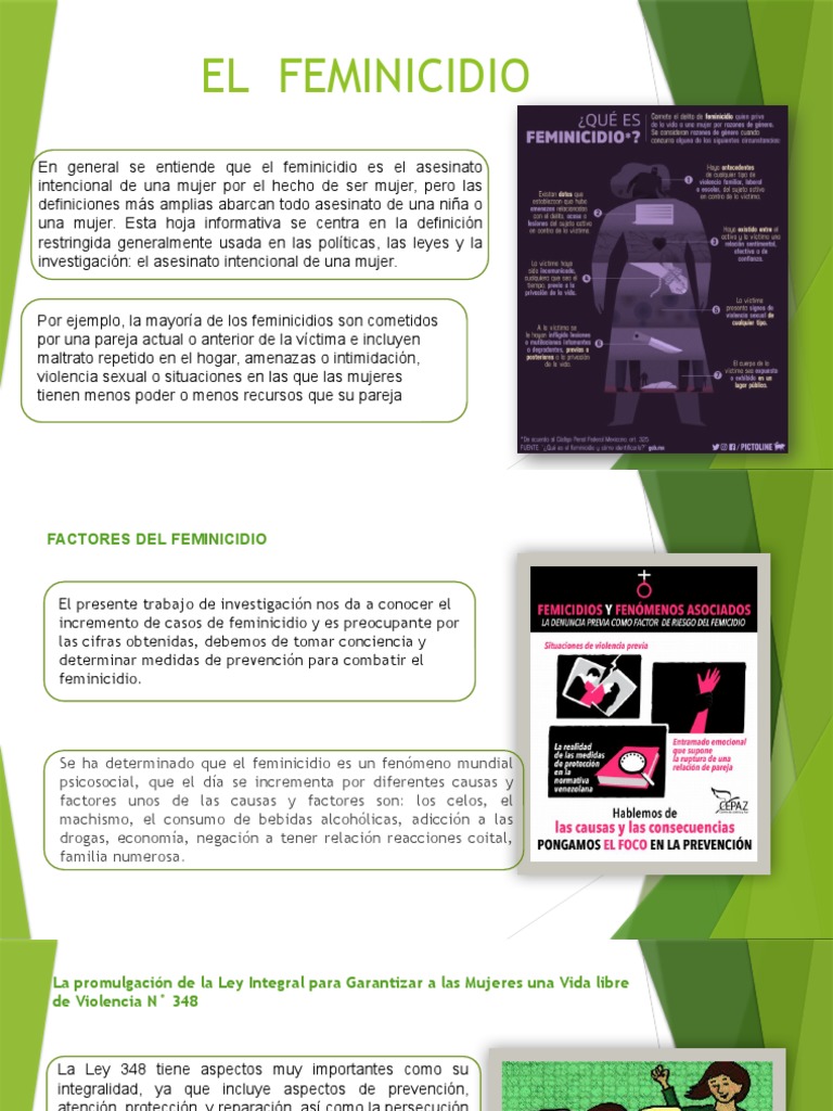 El Feminicidio | PDF