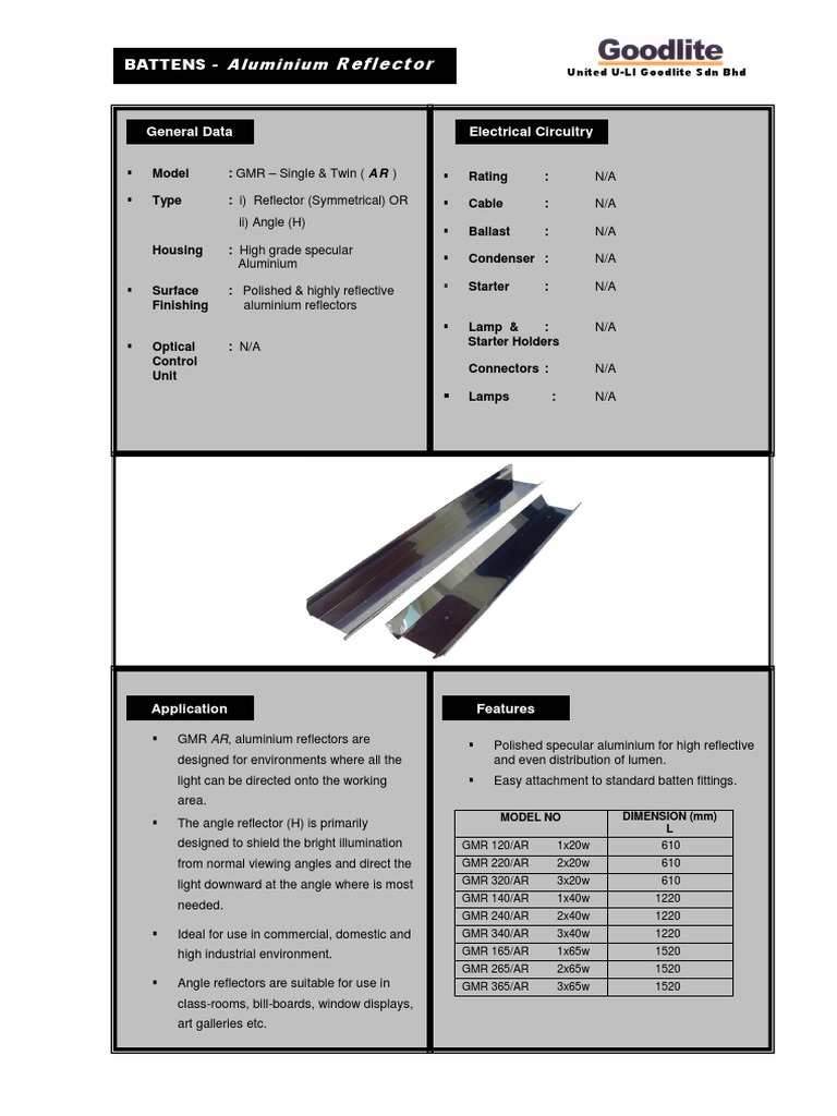 GMR - AR Cut-Sheet r1 | PDF