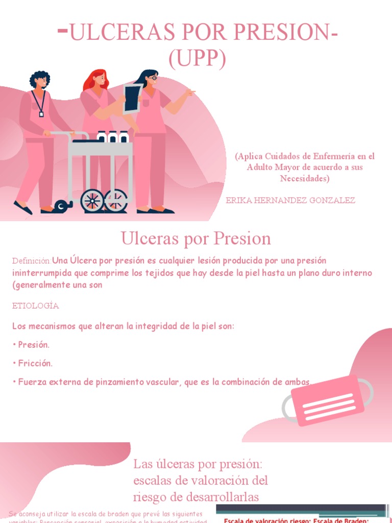 Ulceras Por Presion - (UPP) : (Aplica Cuidados de Enfermería en El Adulto Mayor de Acuerdo A Sus ...