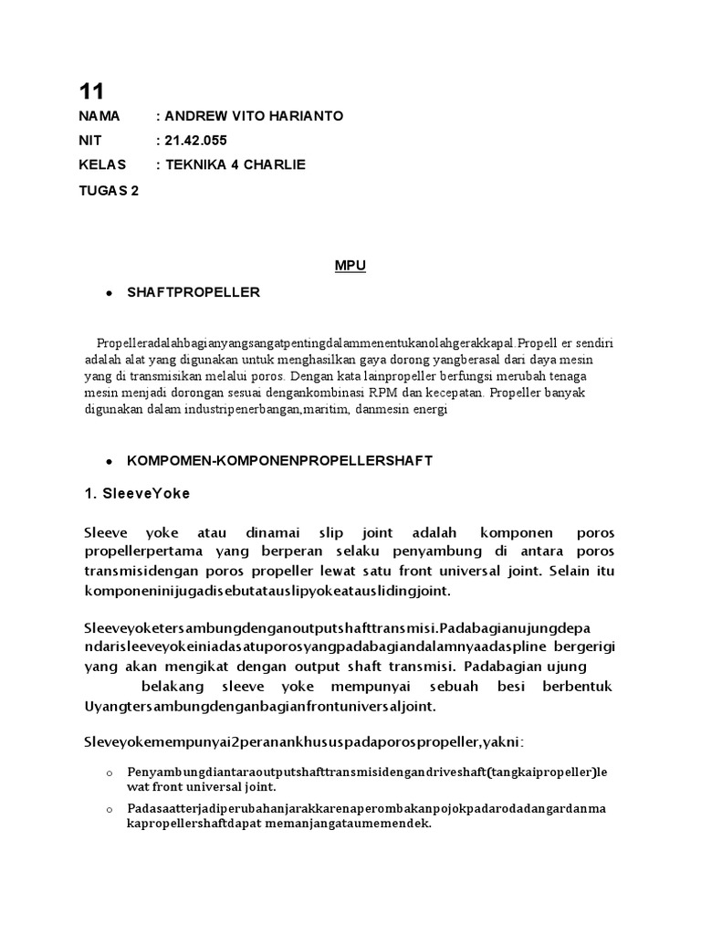 11. ANDREW VITO HARIANTO_T4C_TUGAS_1_KPK | PDF