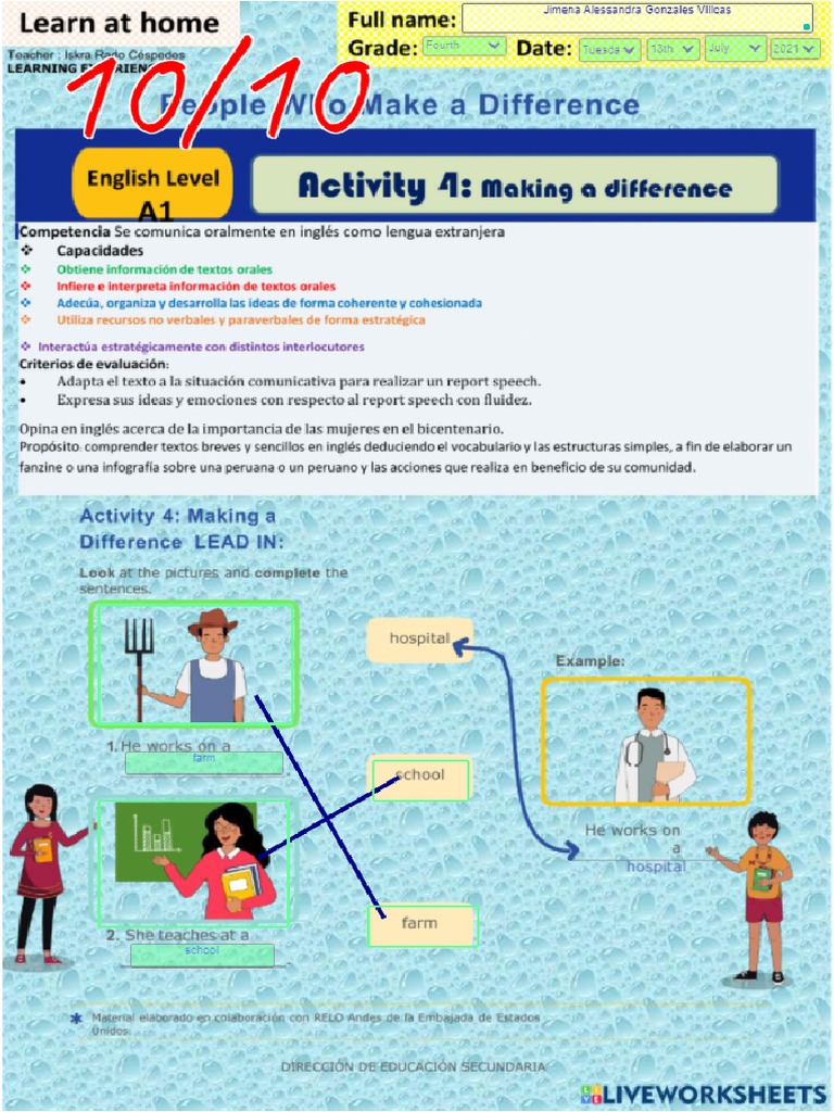 Activity 4 - Making A Difference | PDF