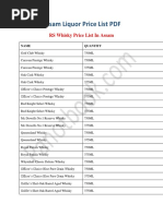 AP Liquor Price List | PDF | Scotch Whisky | Whisky