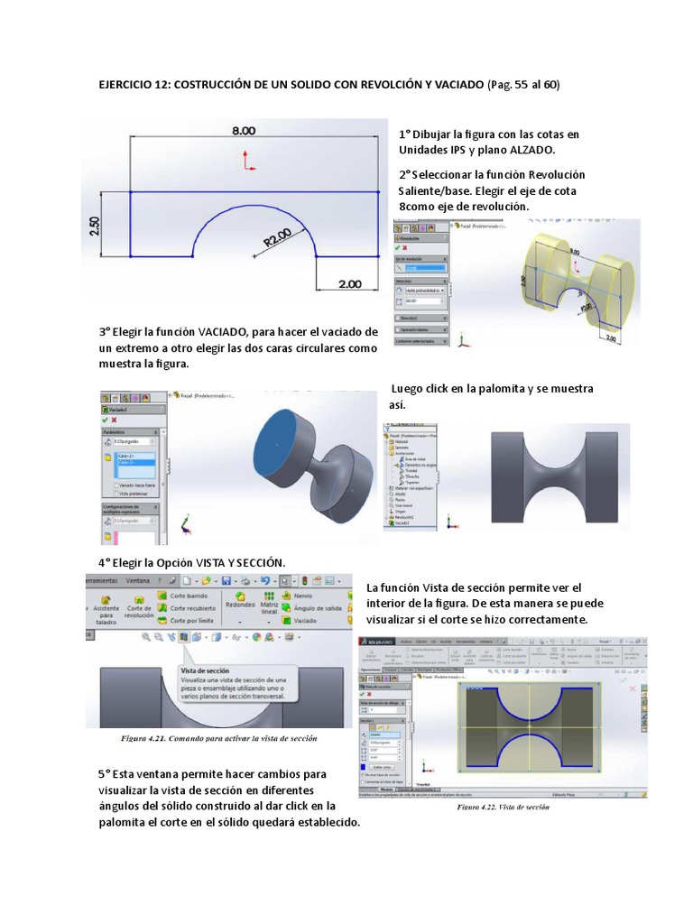 Ejercicio 12-Solidworks | PDF
