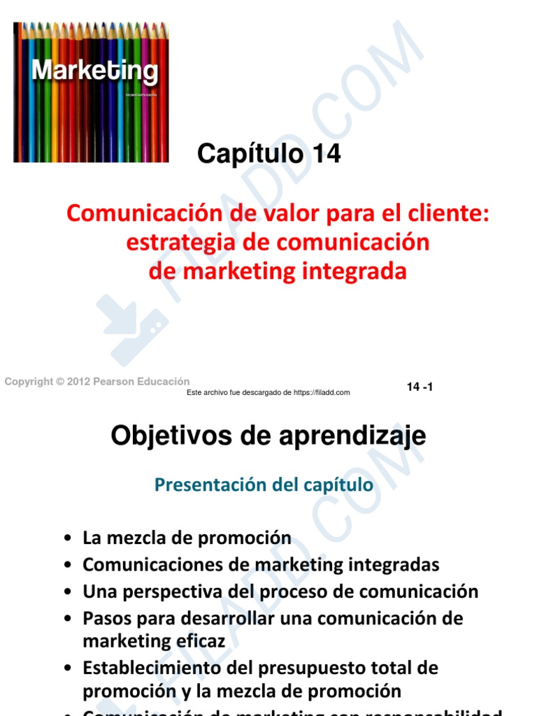 Capitulo 14 | PDF | Marketing | Presupuesto