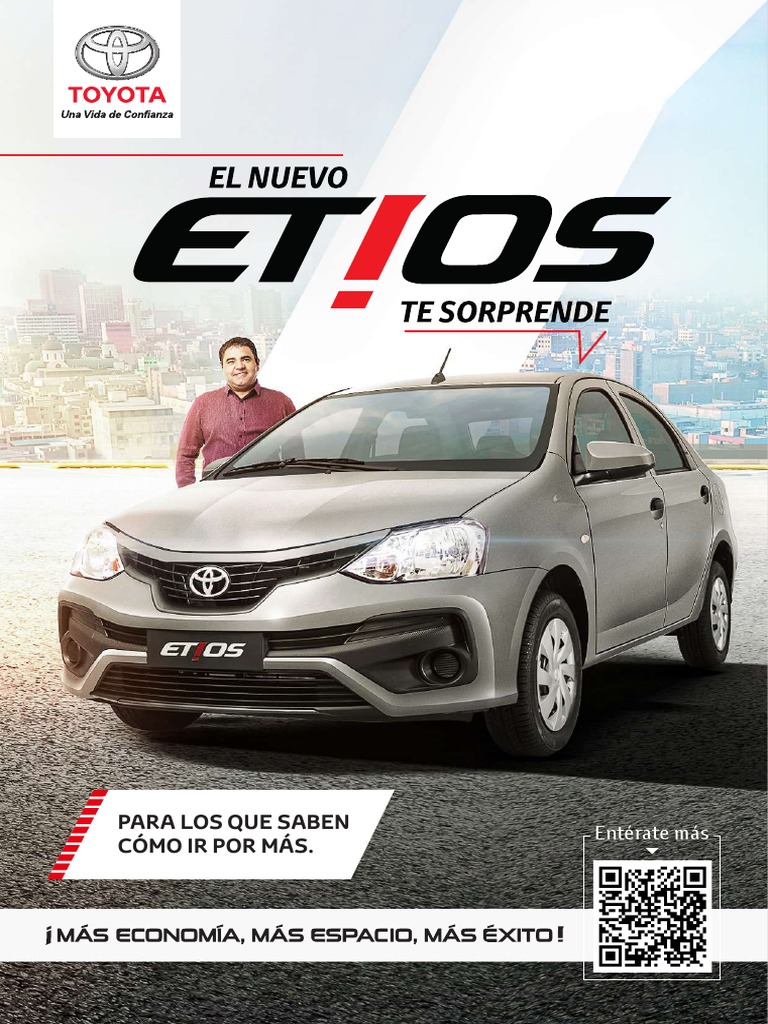 Nuevo Etios: Rendimiento y Confort | PDF | Concesionario de coches ...