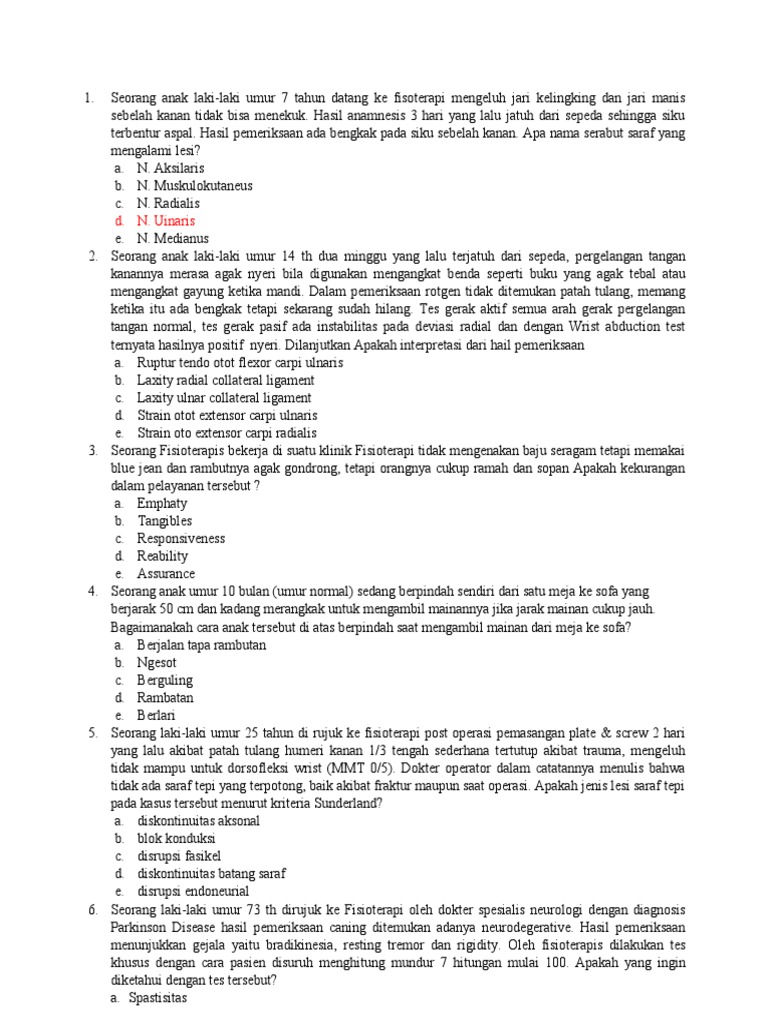 Soal To Tipe 1 | PDF