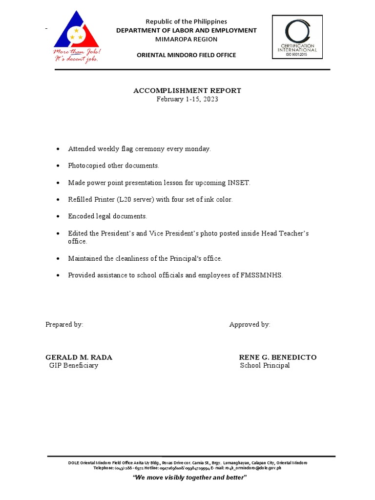 ACCOMPLISHMENT-REPORT[1] | PDF