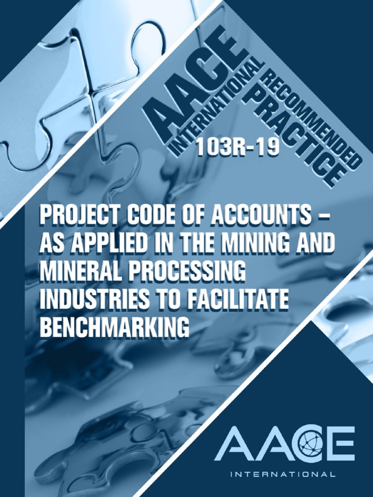 Project Code OF Accounts - AS Appli ED I N THE MI NI NG AND MI Neral ...