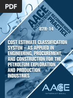 AACE-Nº-18R-97 - Estimated Cost Classification System PDF | PDF ...