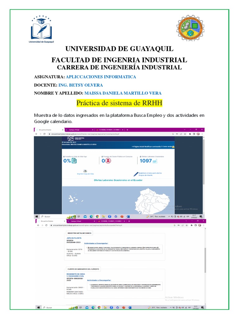Practicas de RRHH | PDF