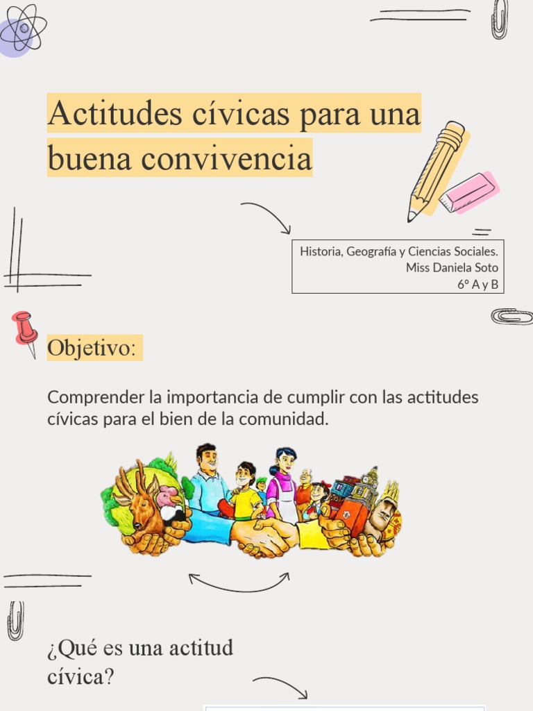 Actitudes Civicas 6° | PDF