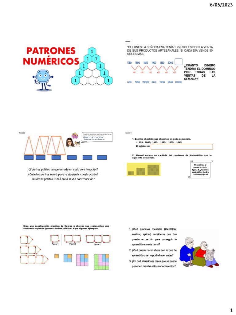 Patrones Numericos | PDF