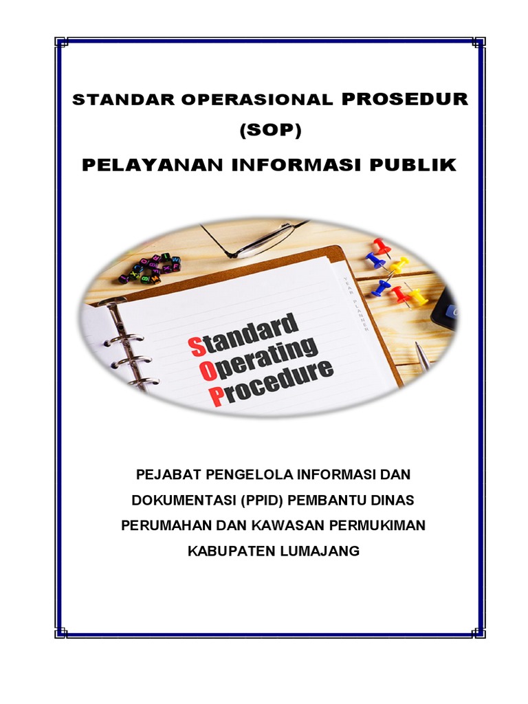 Sop Ppid Dinas Perumahan Dan Kawasan Pemukiman | PDF